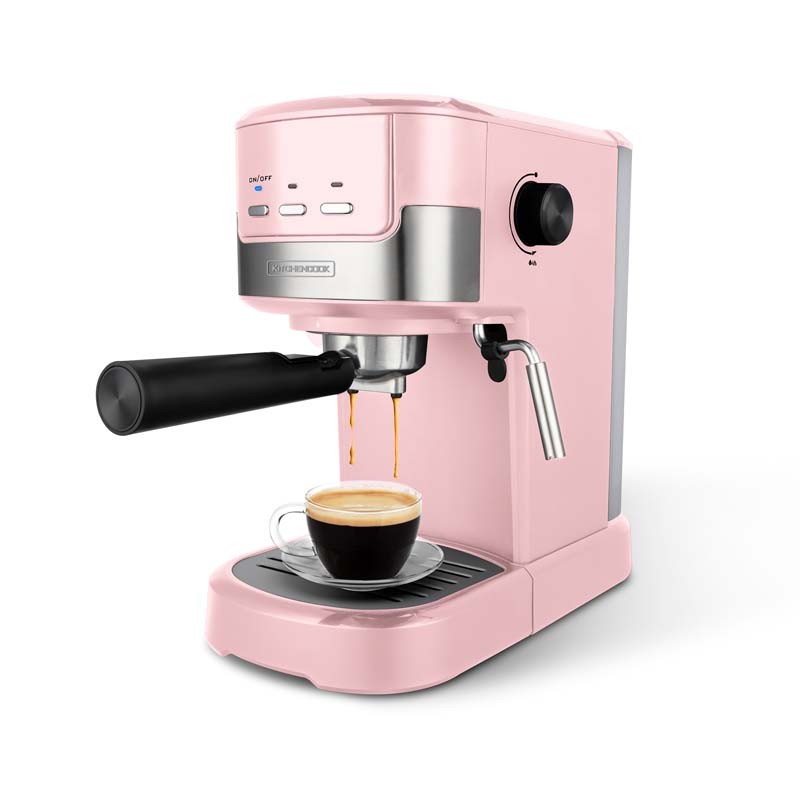 Machine à expresso moulu et dosette COLORMOST ROSE - KITCHENCOOK