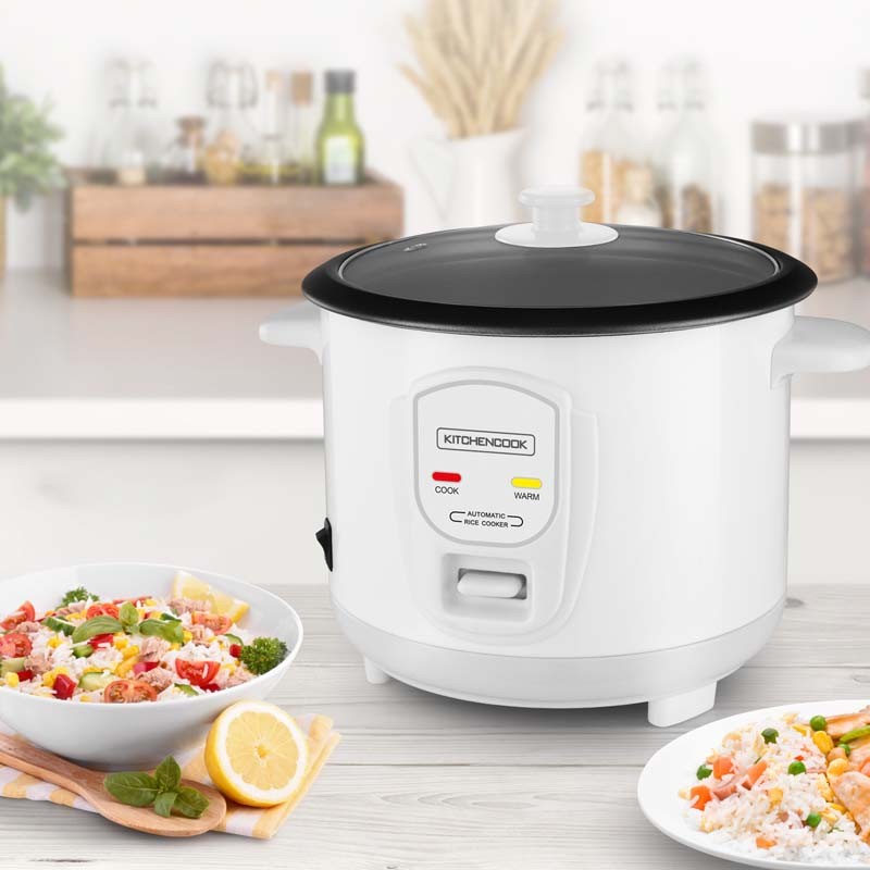 Cuiseur à riz blanc 400W 1L maintien au chaud blanc JAPAN - KITCHENCOOK