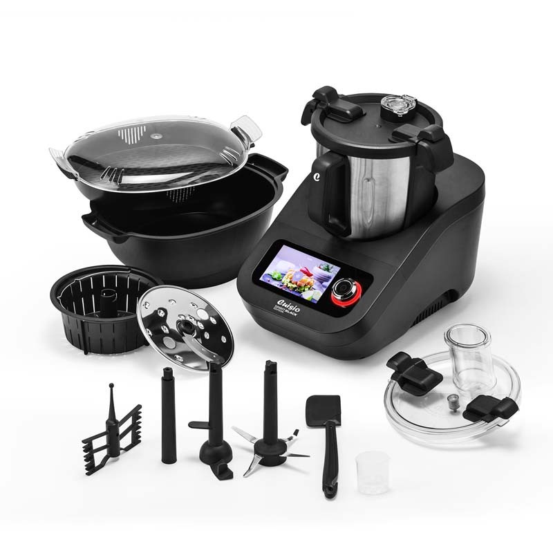 Robot cuiseur multifonction CUISIO SPIRIT BLACK EDITION - KITCHENCOOK