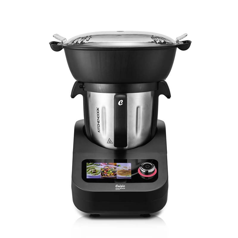 Robot cuiseur multifonction CUISIO SPIRIT BLACK EDITION - KITCHENCOOK
