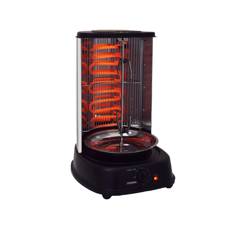 Rôtissoire kebab 21L Kitchencook K BAB – 2000W, rotation 360°
