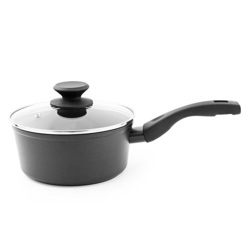CASSEROLE EN ALUMINIUM FORGE TFI AVEC COUVERCLE MODÈLE NOA KITCHENCOOK