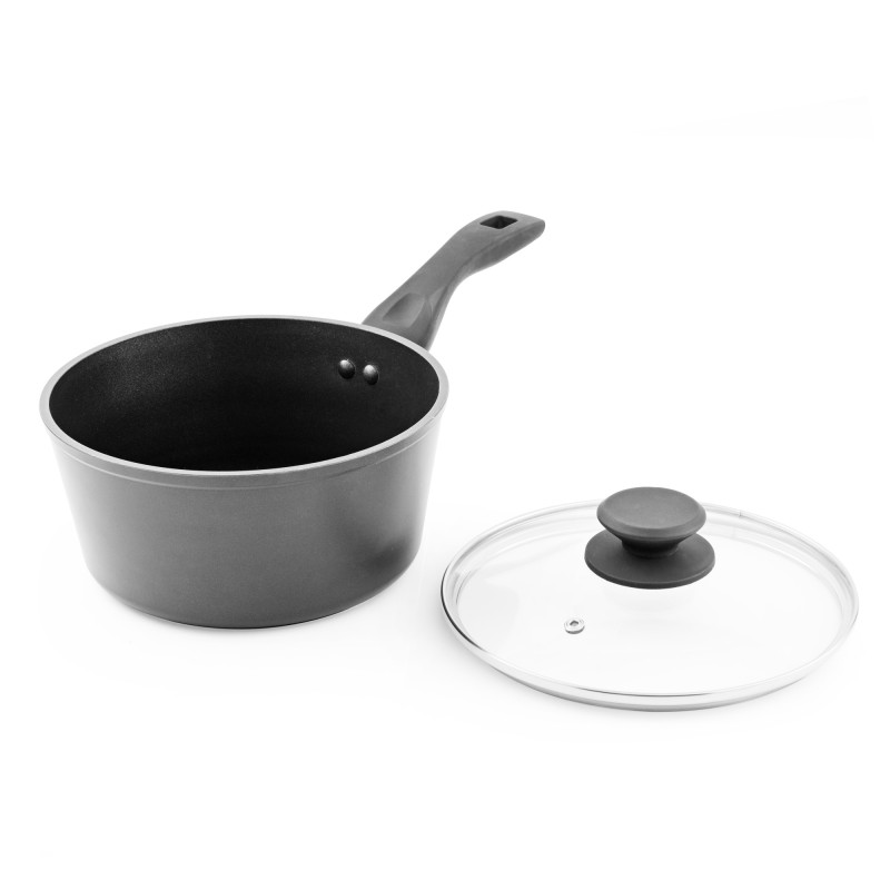 CASSEROLE EN ALUMINIUM FORGE AVEC COUVERCLE MODELE NOA KITCHENCOOK
