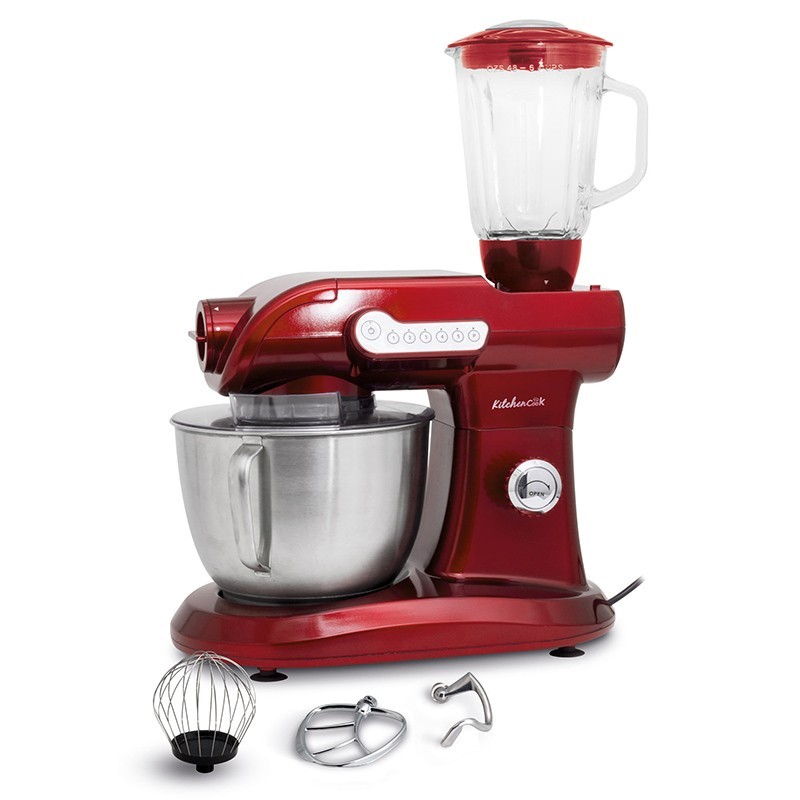 Robot pétrin multifonction EVOLUTIONV3 ROUGE - KITCHENCOOK