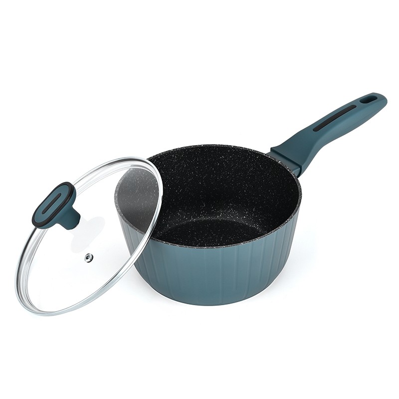 CASSEROLE ALUMINIUM FORGÉ 20CM AVEC COUVERCLE TFI BOREAL CAS20TFI DE ...