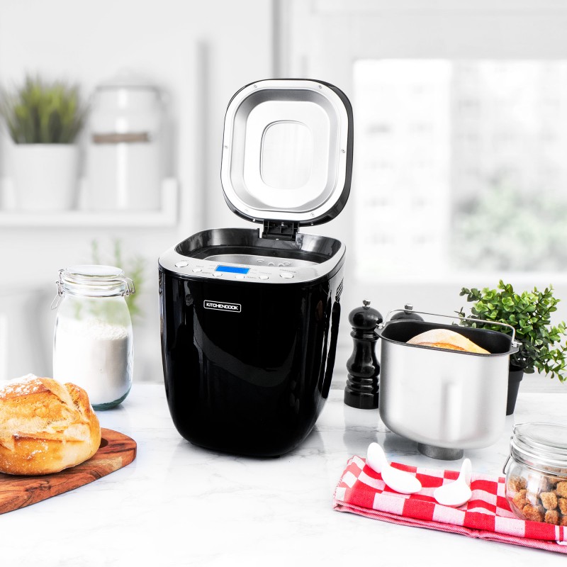 MACHINE A PAIN 12 PROGRAMMES D'UNE CAPACITÉ DE 900G SMART B DE KITCHENCOOK